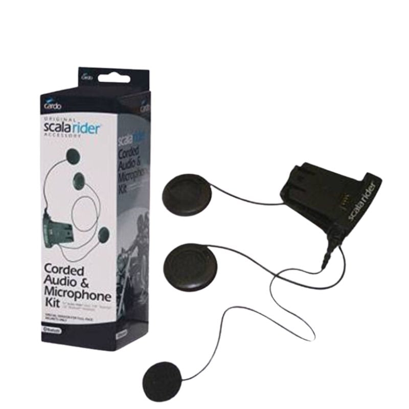 Cardo Q2 Audio & Corded Microphone Kit – Highside Shop