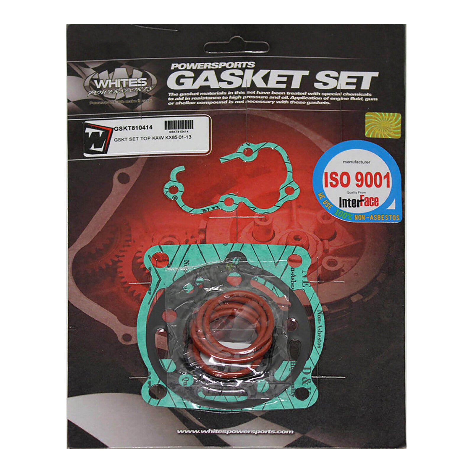Whites Gasket Set - Top Kawasaki KX85 '01-'13 – Highside Shop
