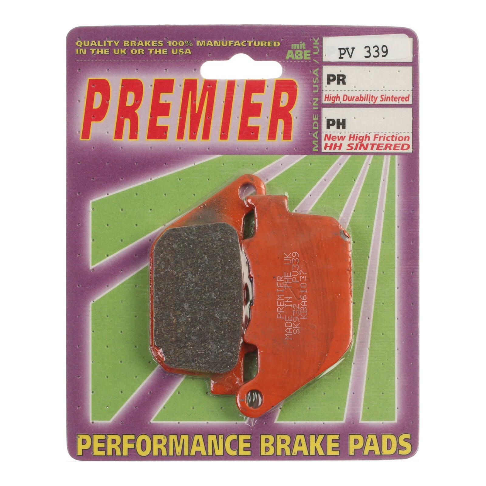 Premier Brake Pads - PV Semi Sintered – Highside Shop