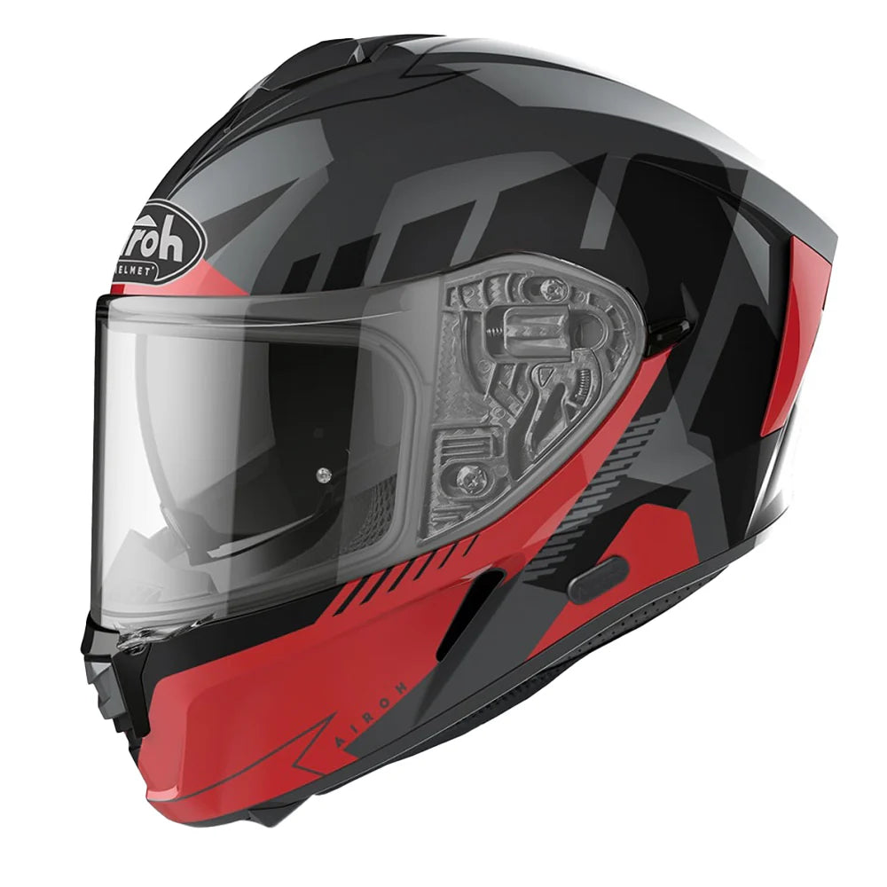 Airoh - Spark ‘Rise’ Helmet - Red Gloss – Highside Shop