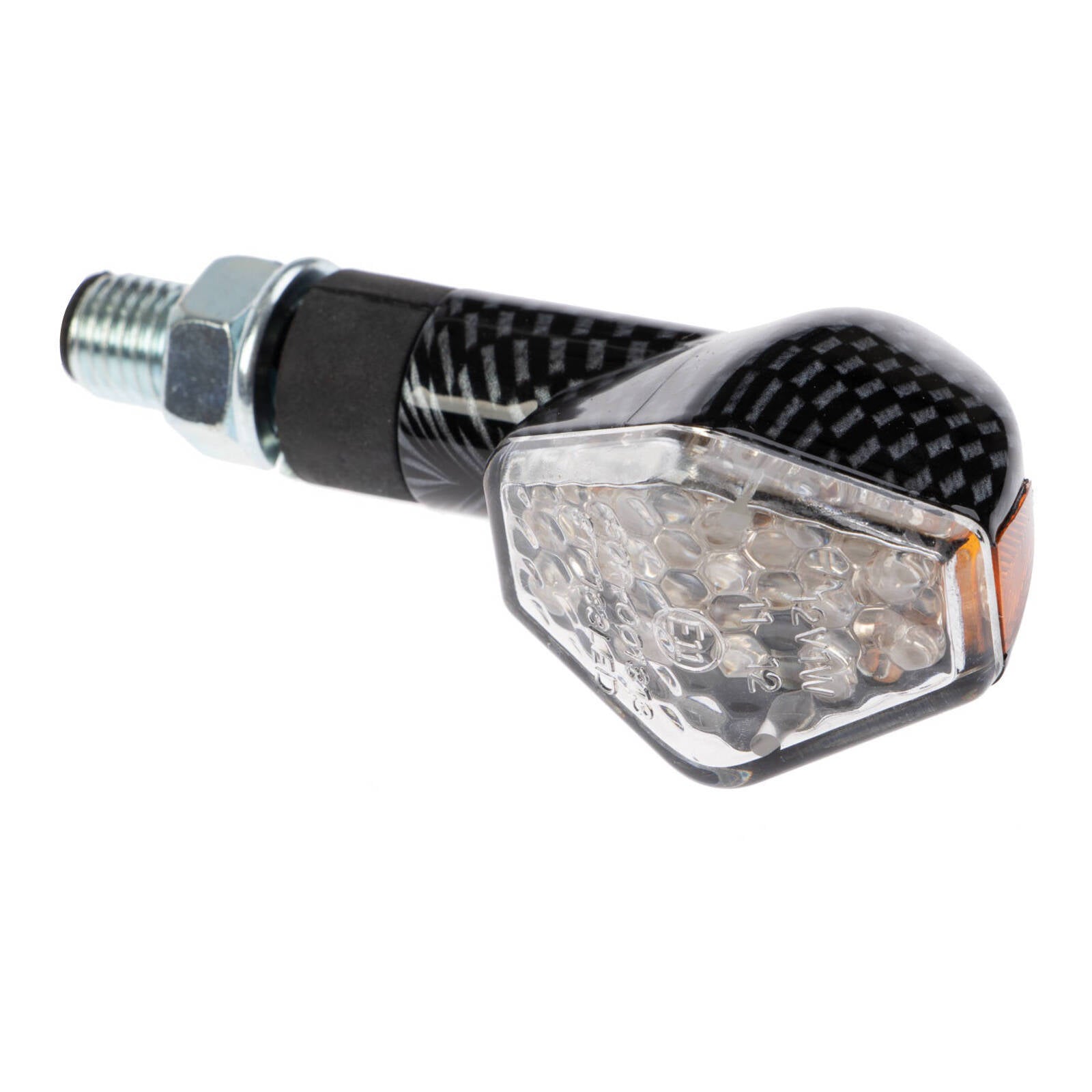 Whites LED Diamond Flasher Carbon – Highside Shop