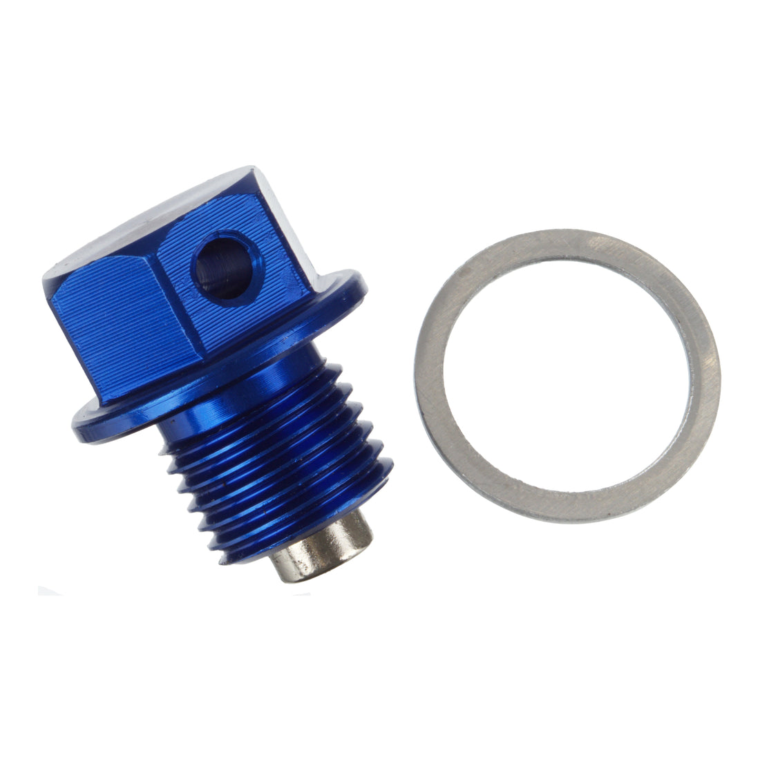 Whites Magnetic Sump Plug M12 x 10 x 1.25 - Blue – Highside Shop