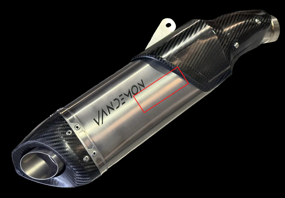Vandemon - Yamaha YZF-R1 & YZF-R1M Vandemon Titanium Exhaust System 20 ...