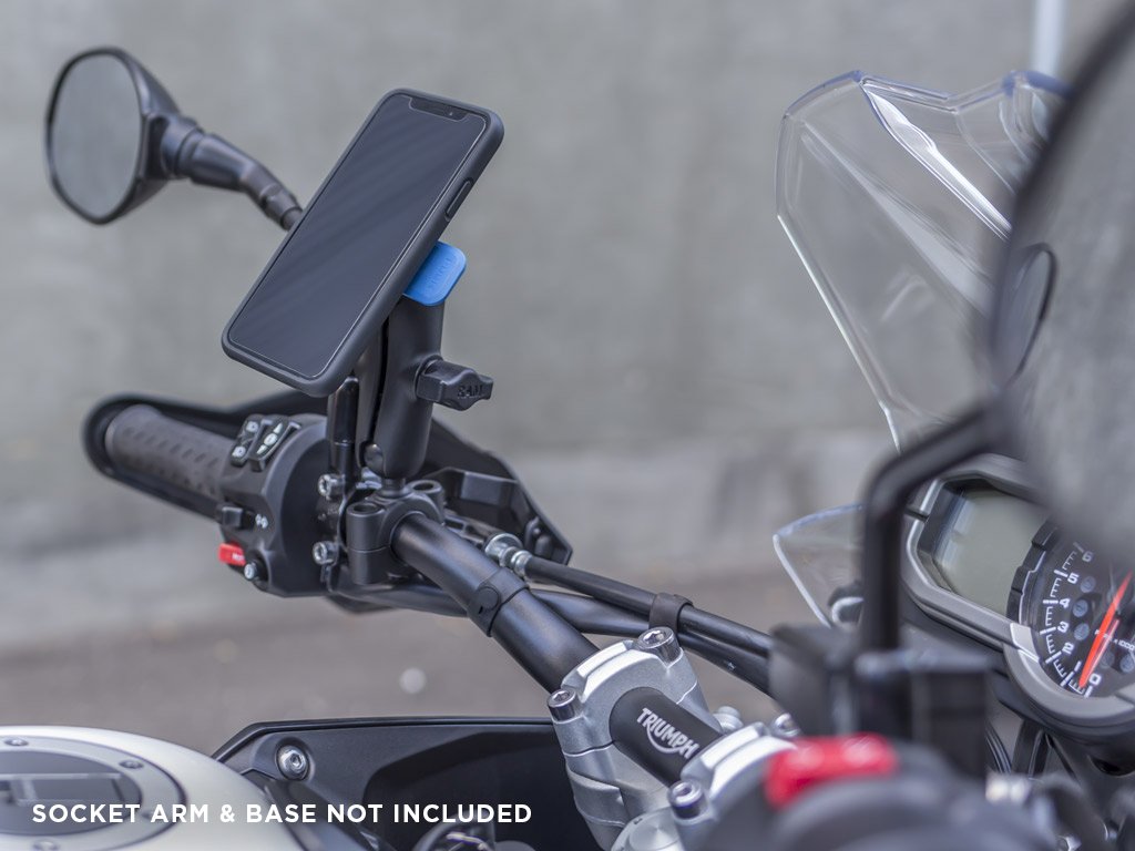 Quad Lock Phone Mount - 1" Ball Adaptor Motorcycle Mount Kit – Highside ...