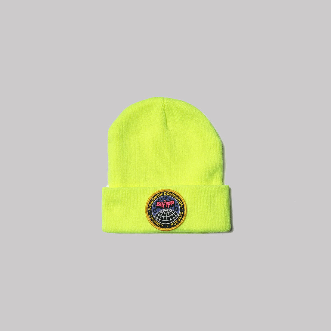 1SELF Speed Beanie - Fluro Yellow – Highside Shop