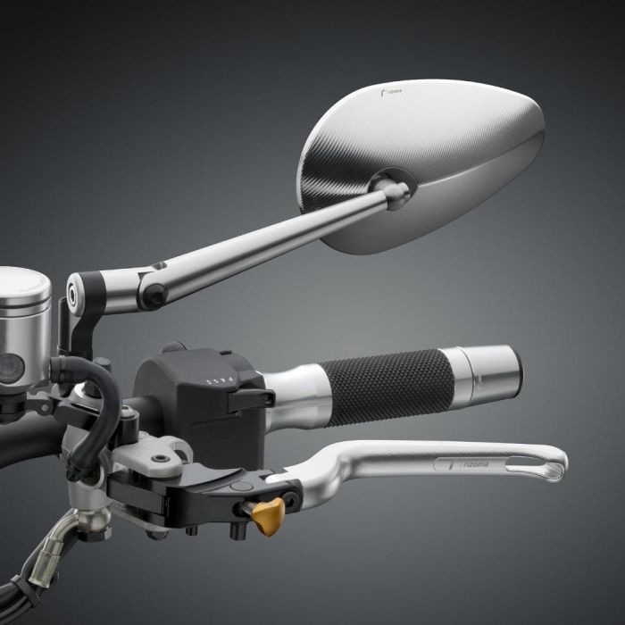 Rizoma Radial RS Silver Mirror – Highside Shop